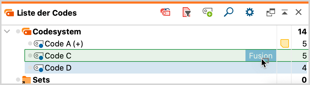 Codesystem anpassen - MAXQDA - MAXQDA