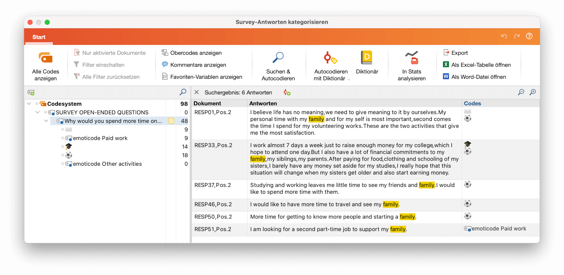 Surveyanalyse | MAXQDA - MAXQDA