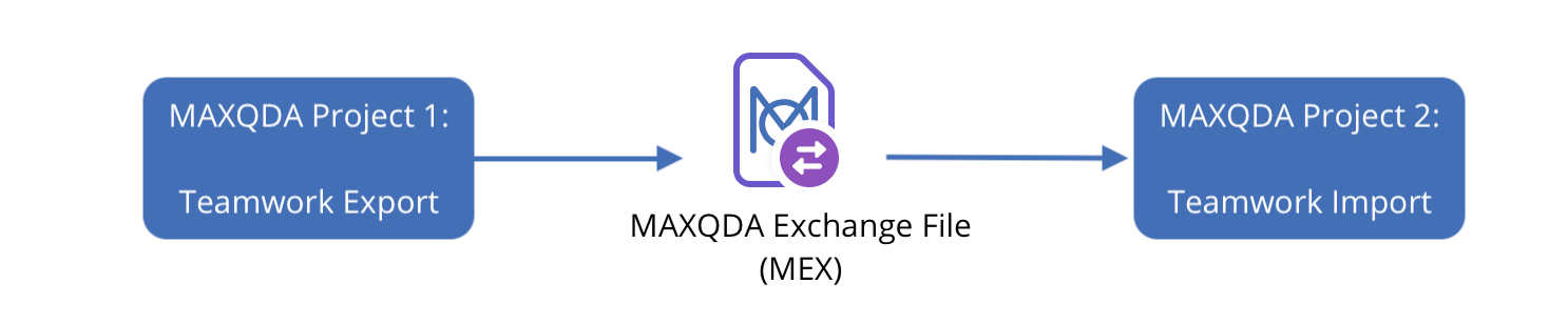 Copy Codings Memos Variables Etc Into Another Project Maxqda