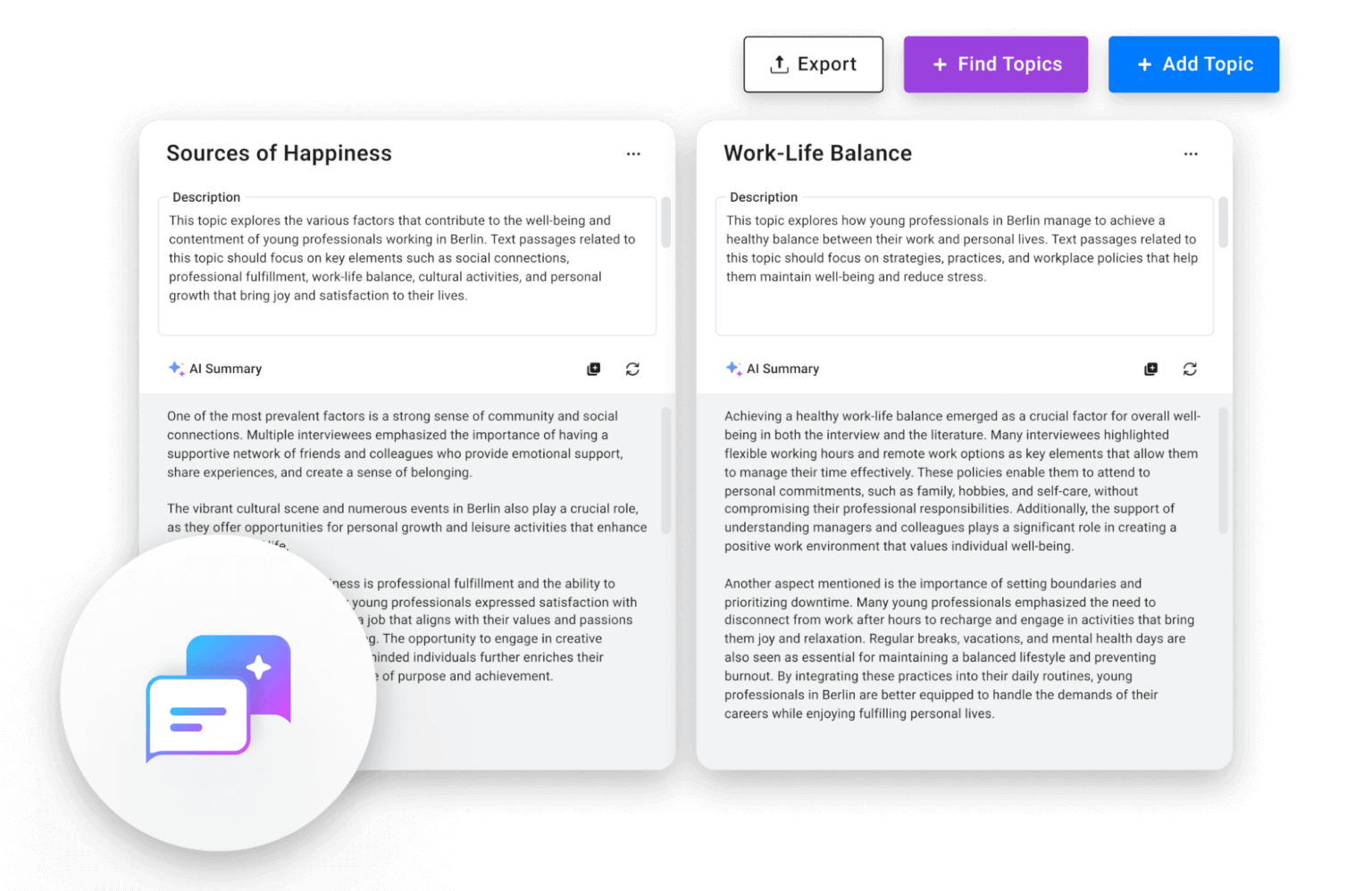 Features - MAXQDA Tailwind