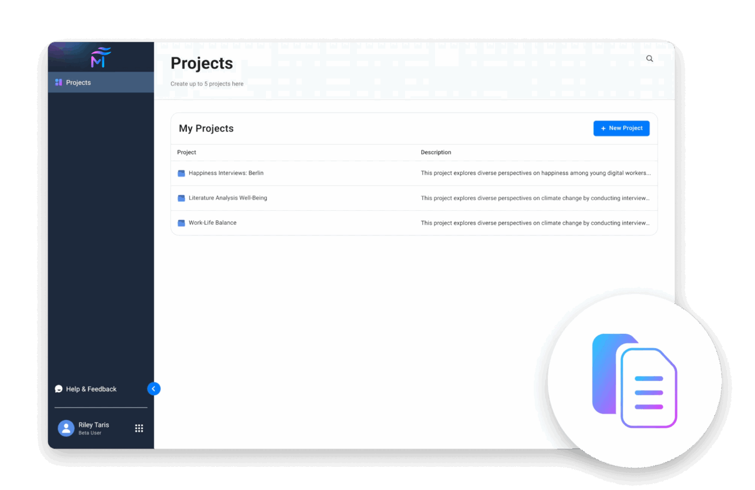 Features - MAXQDA Tailwind