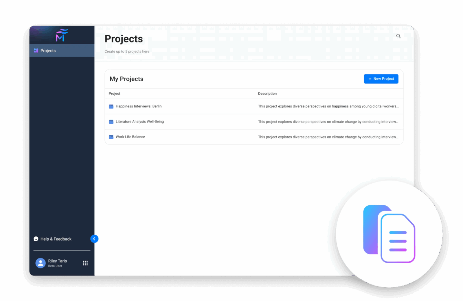 Features - MAXQDA Tailwind