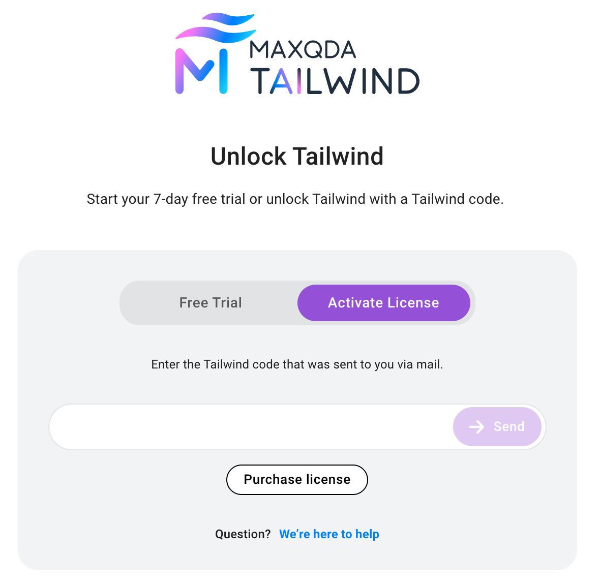 Licensing & Subscriptions - MAXQDA Tailwind