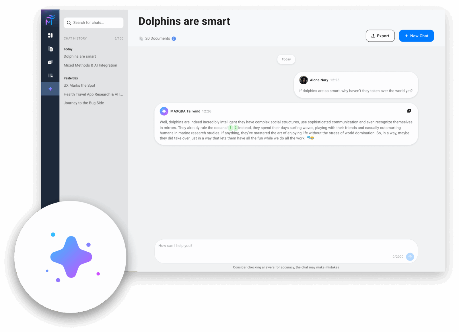 Features - MAXQDA Tailwind