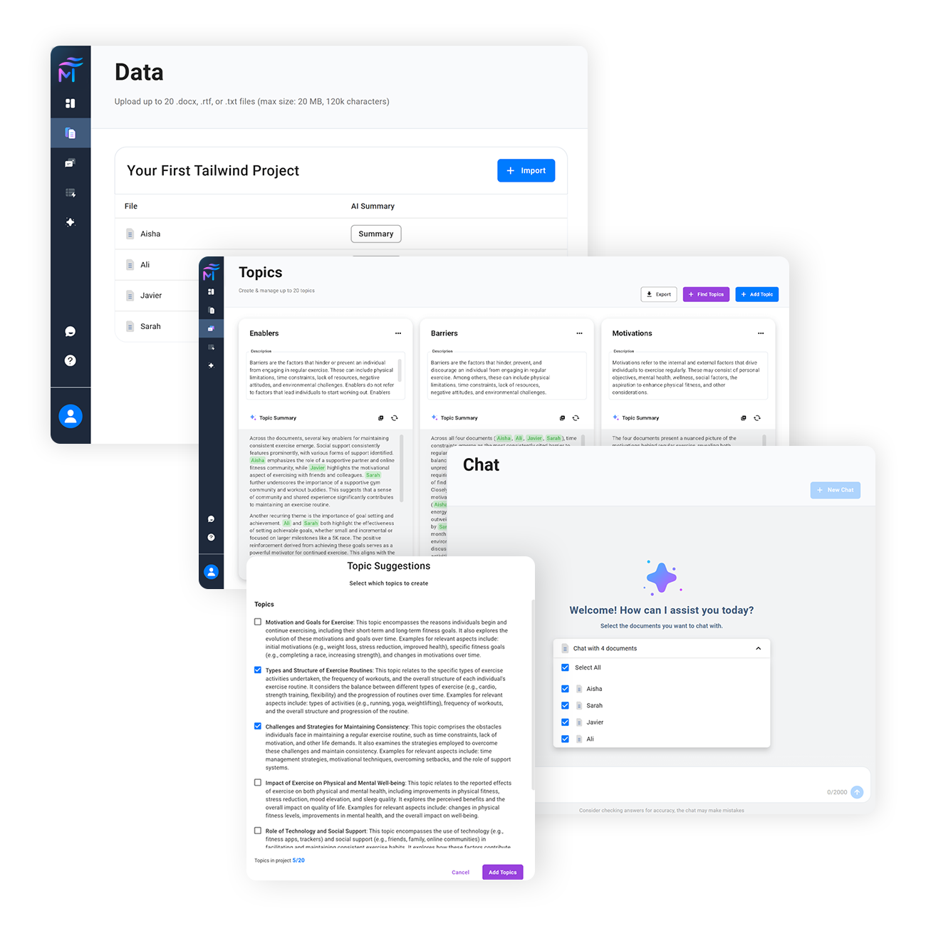 MAXQDA Tailwind | Official Site | Your AI Research Tool