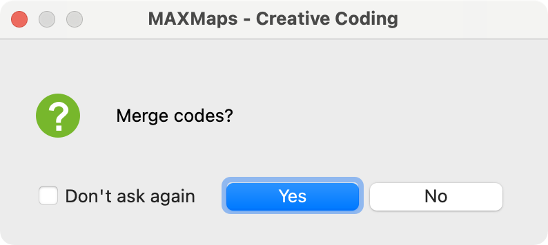 Organize Codes - MAXQDA