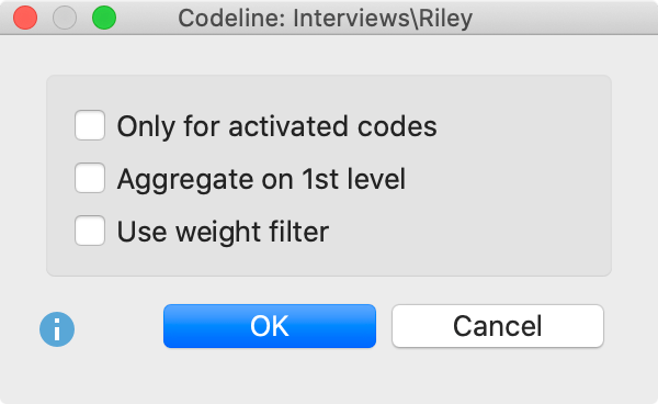 MAXQDA 2022 Online Manual: Codeline: The Sequential Visualization of a Document