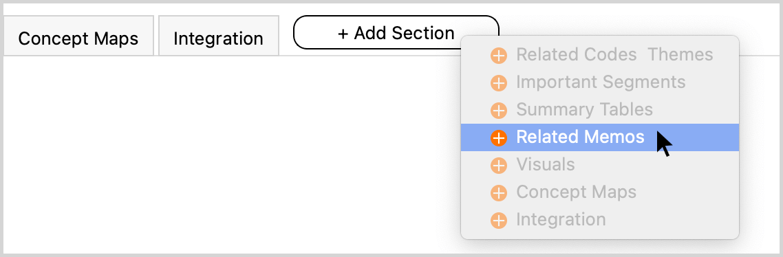 MAXQDA 2022 Online Manual: Create a Worksheet