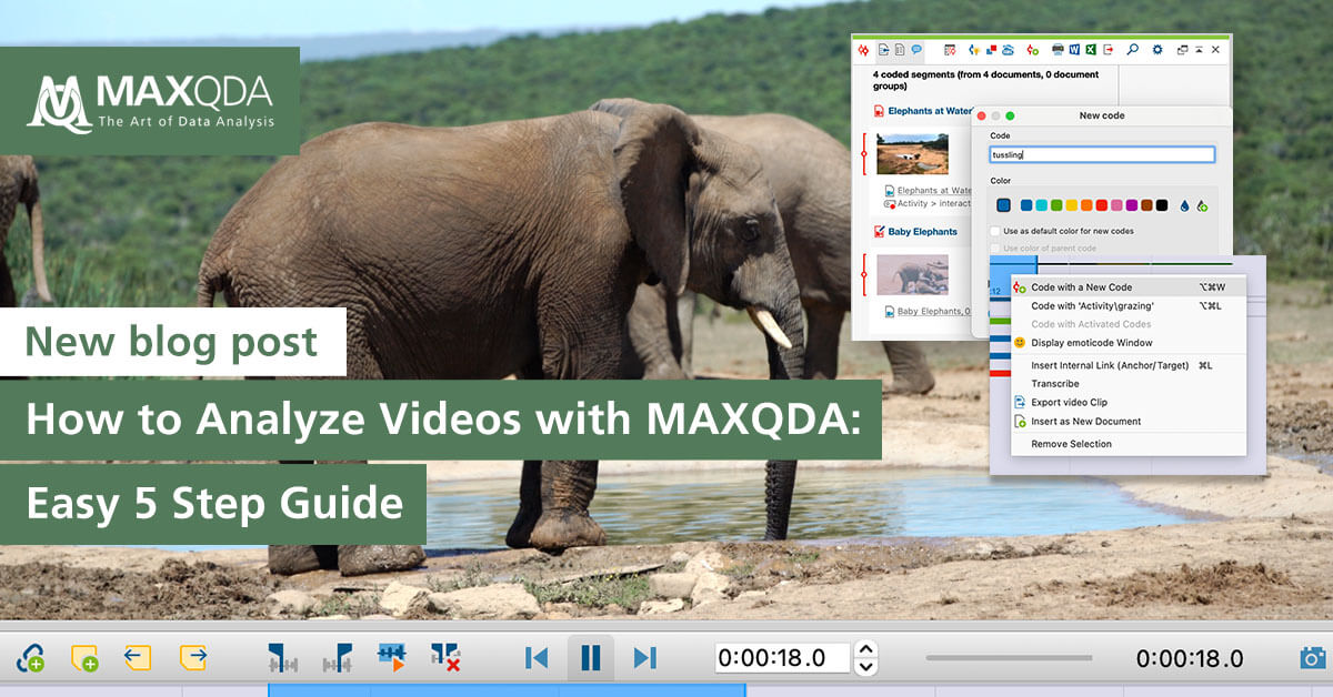How to Analyze Videos with MAXQDA: Easy 5 Step Guide