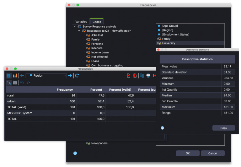MAXQDA Analytics Pro | Qualitative and statistical analysis features in one