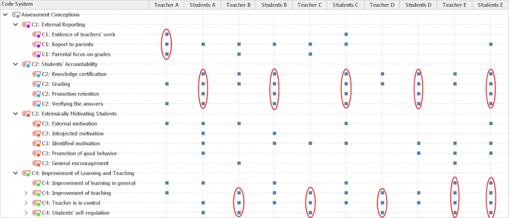 Perspectives on Mathematics Assessment - MAXQDA Research Example