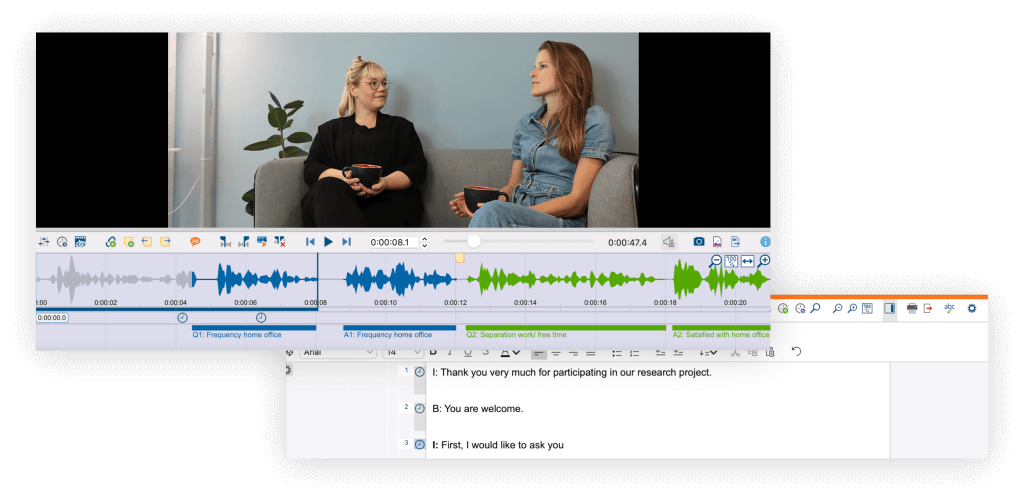 Interview Transcription & Analysis - MAXQDA