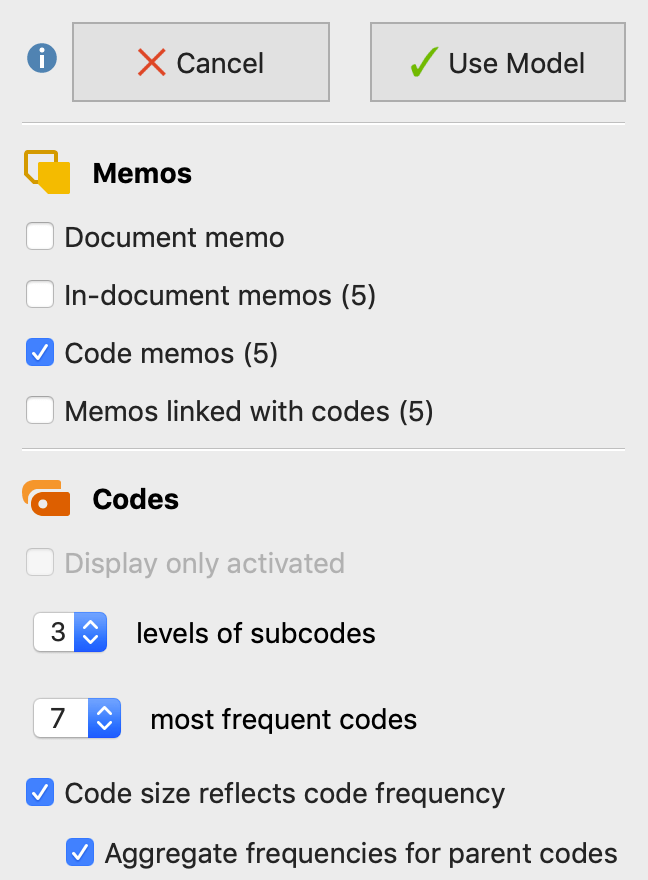 MAXQDA 2022 Online Manual: > Single-Case Model (Code Hierarchy)