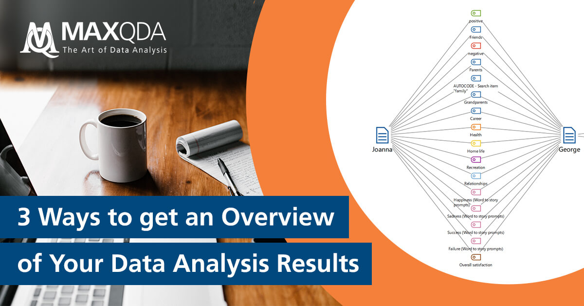 I've Coded My Data - Now What? 3 Ways to get an Overview of Your Data